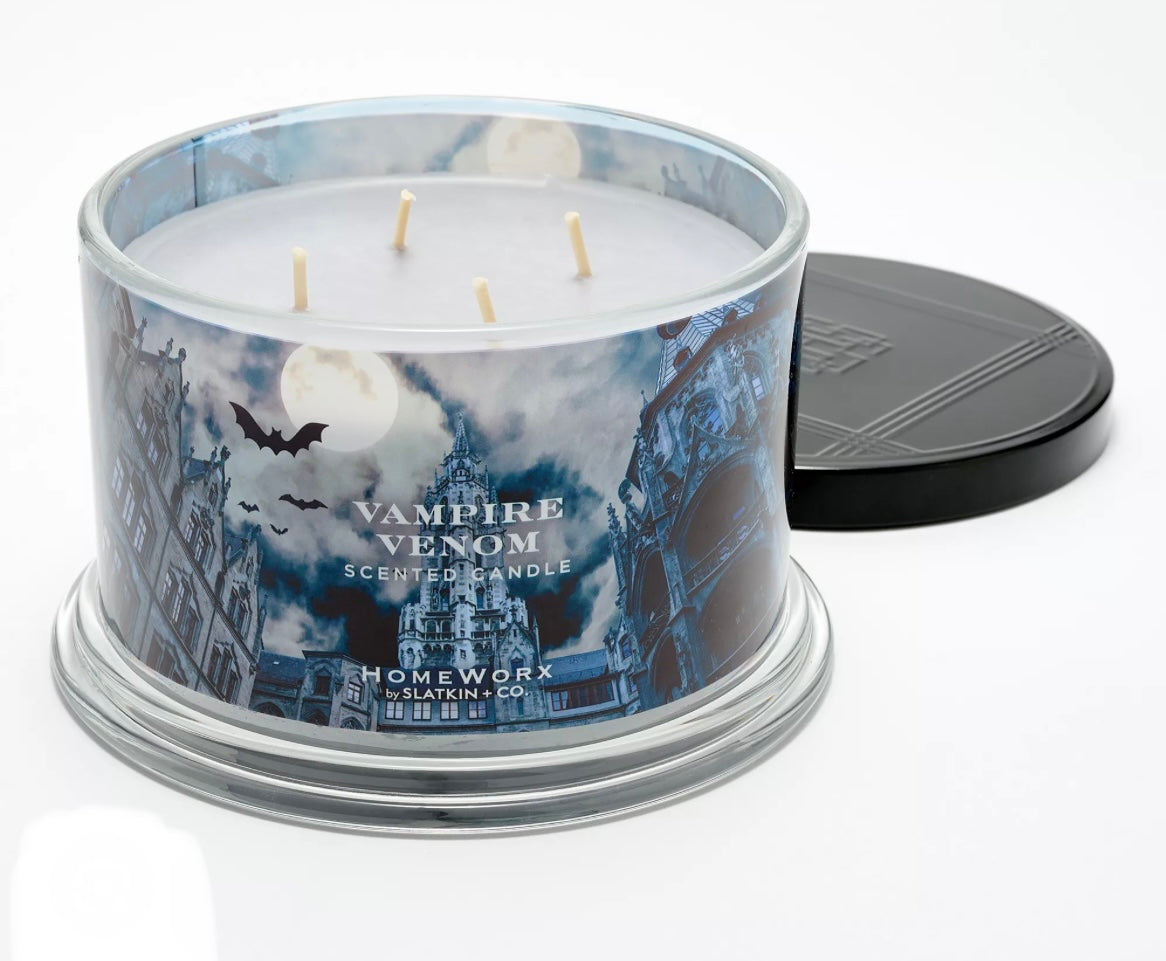 Vampire Venom 4 wick Candle Homeworx In Stock Now – American Seasonal Home